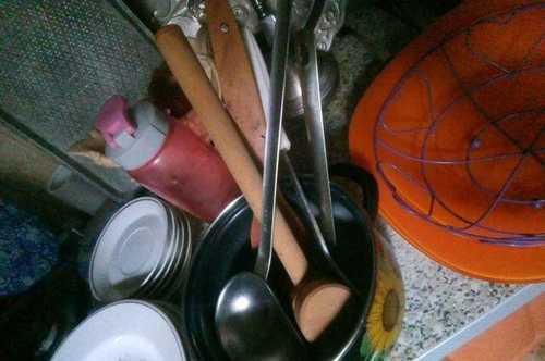 Мешок посуды