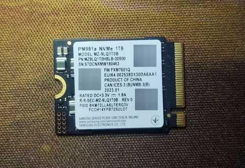 Ssd m2 nvme 1tb samsung