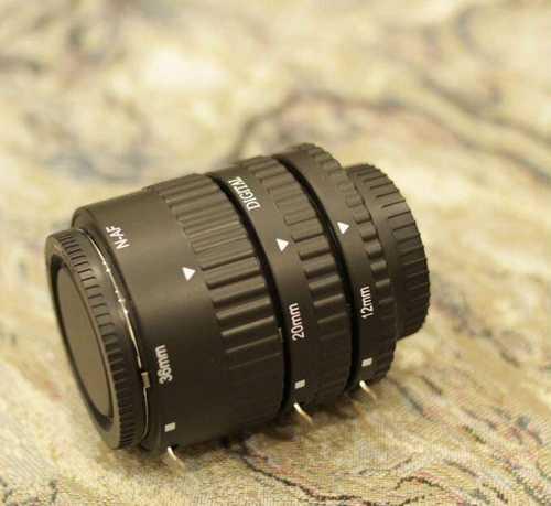 Макрокольца для Nikon с автофокусом