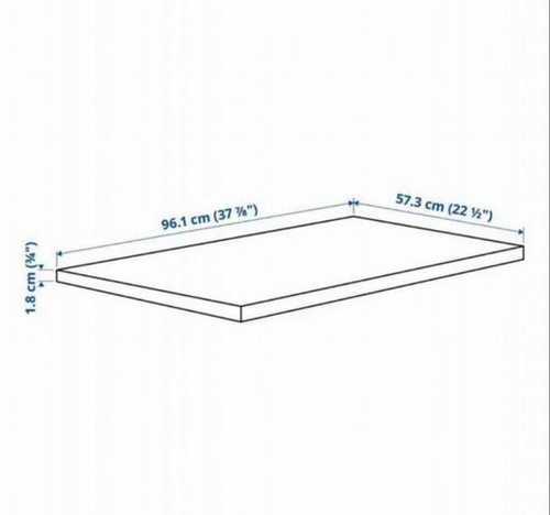 Полка IKEA komplement