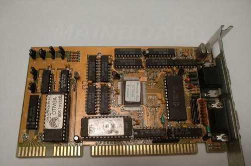 Видеокарта ISA 16bit VGA/EGA 512Kb OAK Technology