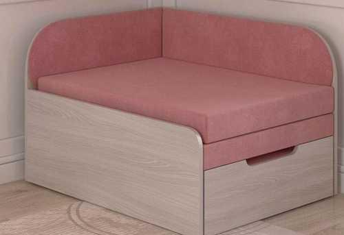 Кровать-диван Малютка "Розовый"