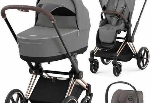 Cybex Priam 4.0 коляска 3 в 1 Mirage Grey