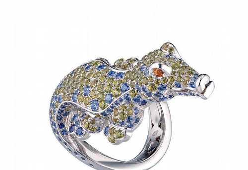 Кольцо Pasquale Bruni Animalier Alligator