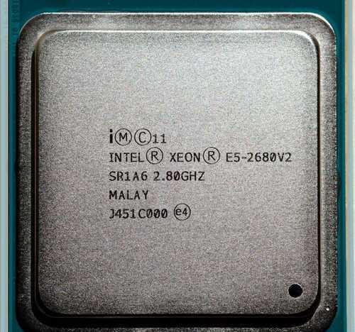 Процессоры Intel Xeon E5-2680v2