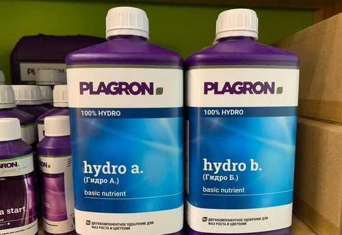 Удобрение для гидропоники Plagron Hydro A+B 1 литр