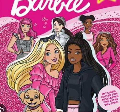 Альбом panini Barbie и наклейки стикеры панини