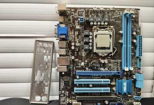 Плата, процессор Intel i3-2120, LGA1155