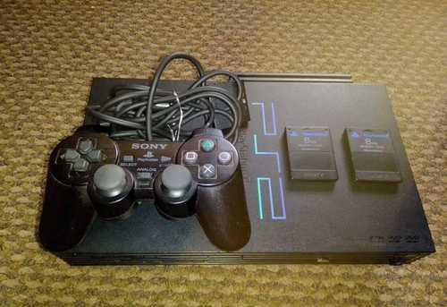 Sony Playstation 2 FAT с HDD