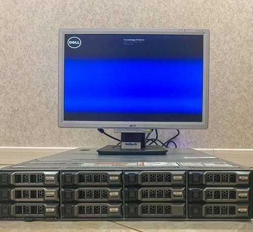 Сервер Dell R730xd 12LFF 2x E5-2680v3 256GB