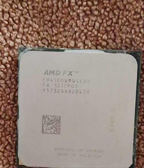 Процессор amd fx-4100