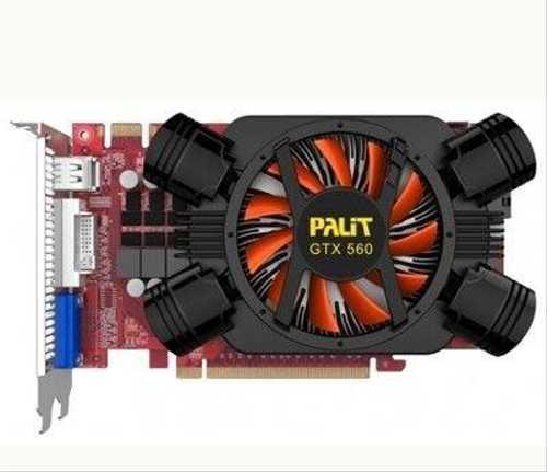 Видеокарта 1Gb Palit GTX560 gddr5 256bit б/у