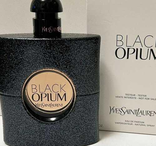 Yves saint laurent black opium 90 мл тестер оригин