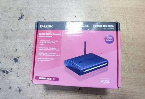 Wifi роутер D-Link DSL-2640U