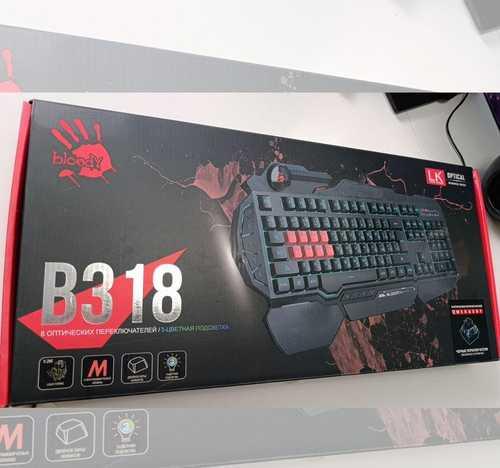 Игровая клавиатура A4Tech Bloody B318