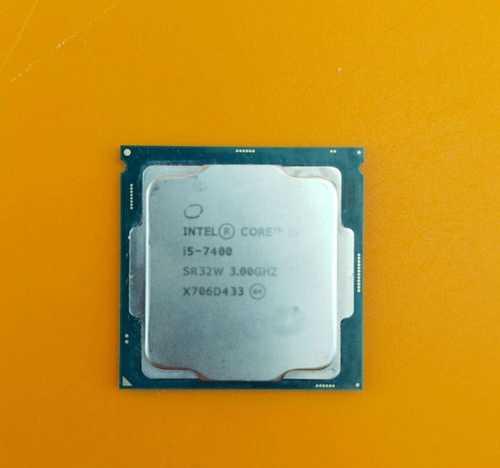 Процессор Intel core i5 7400