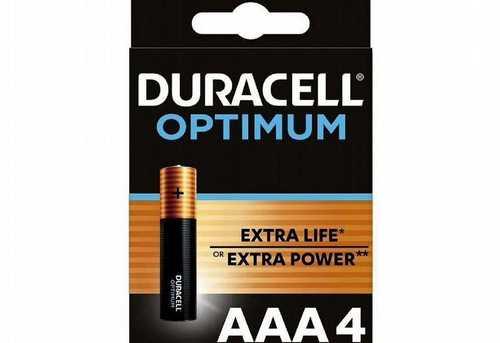 Батарейка щелочная duracell LR03 (AAA) Optimum 1.5