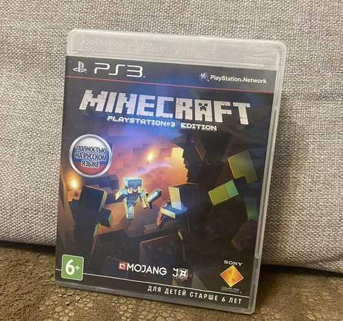 Minecraft ps3 диск