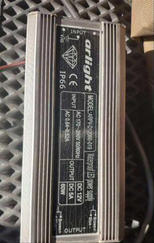 Блок питания Arlight IP 66 60 Watt 12 V