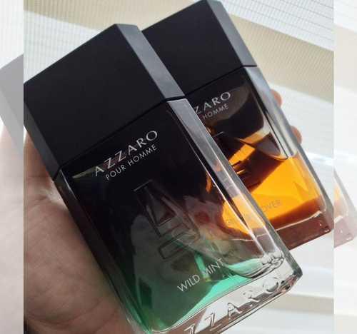 Azzaro pour homme wild mint и ginger lover