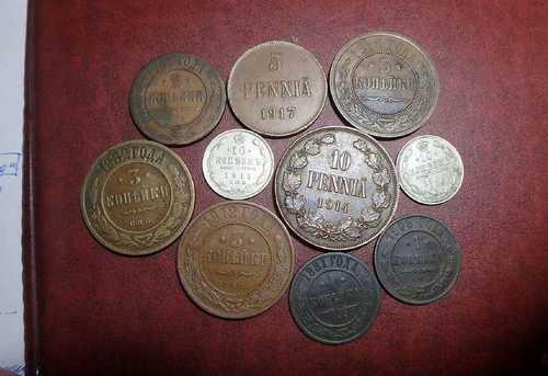 Царские монеты Александр 3 Николай 2