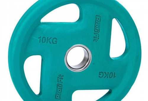 Диск обрезиненный profi-FIT fassion D-51, 10 кг