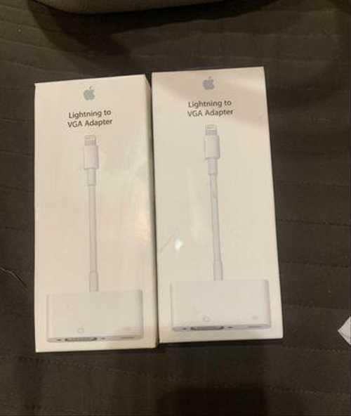 Разъемы apple Lightning VGA Adapter