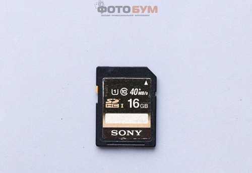 Карта памяти SD Sony 16 gb