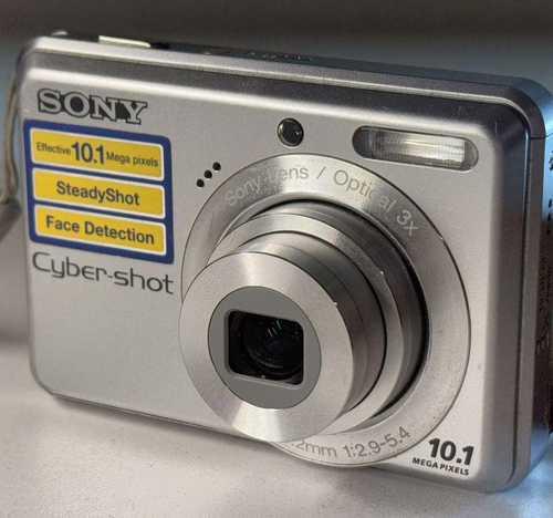 Y2K Фотоаппарат Sony Cyber-shot DSC-S930 Мыльница