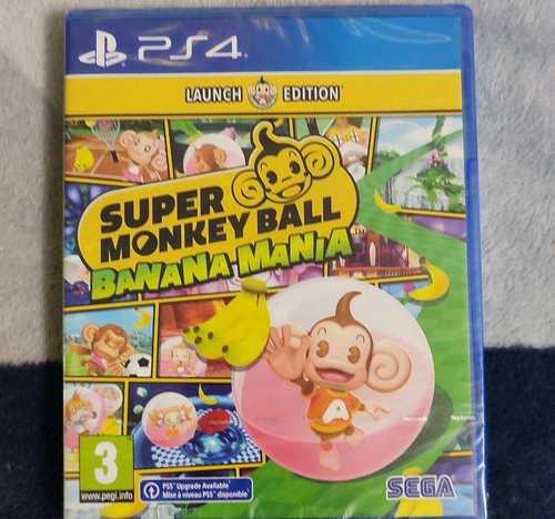 PS4 Super monkey ball banana mania