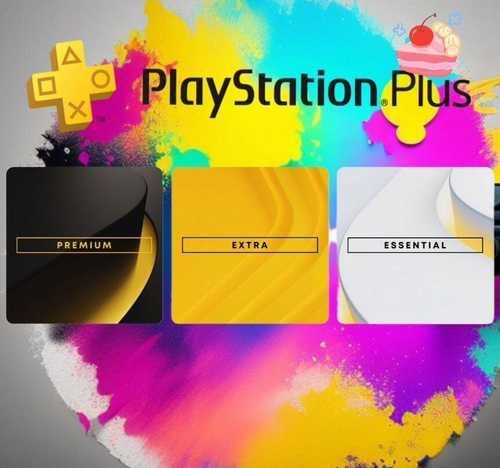 PS Plus Essential PS5 & PS4 + игры в PS store