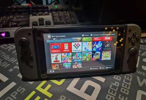 Nintendo switch прошитая 32gb+128gb