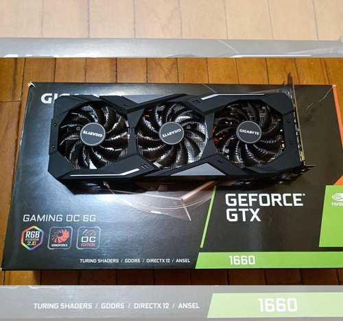 Видеокарта gtx 1660 6gb