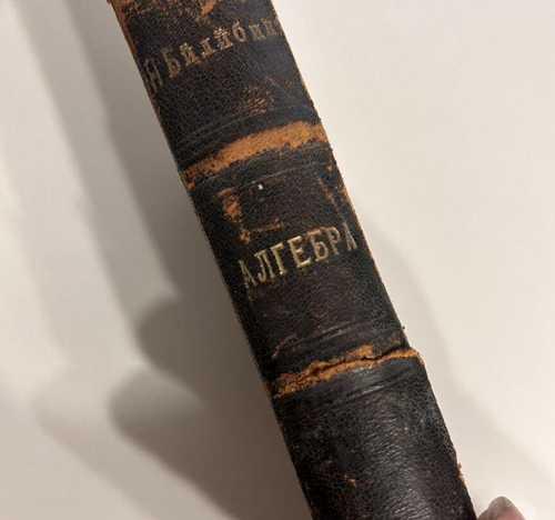Учебник Алгебры Билибин 1899г