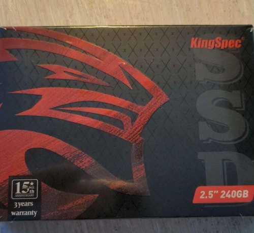 SSD KingSpec 240GB новый