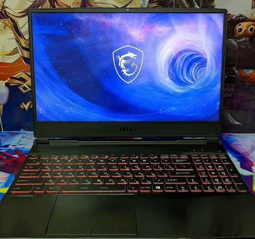 Игровой ноутбук MSi Leopard GTX 1660ti i7 120Hz
