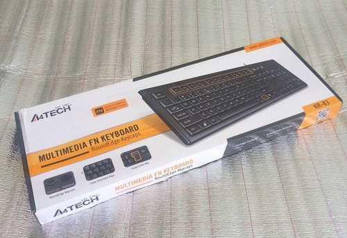 Клавиатура A4Tech KR-83 чёрная USB (новая)