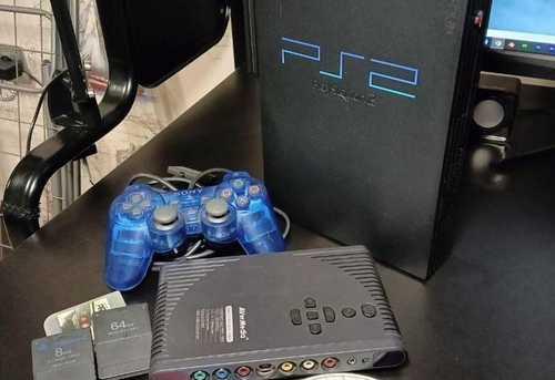 Playstation 2 (PS2), HDD и карта захвата