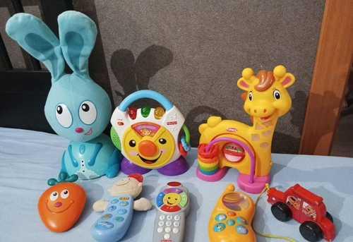 Разв. игрушки quaps, fisher price, playskool