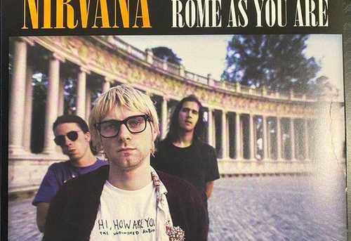 Виниловая пластинка Nirvana – Rome As You Are (Liv