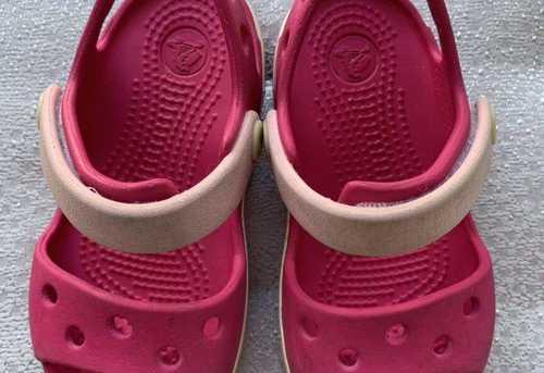 Сандалии crocs c8 для девочки