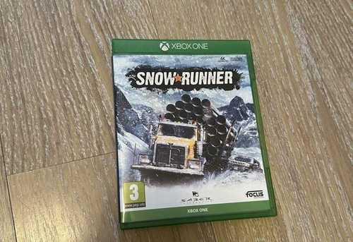 Snowrunner Xbox one series X лицензия редкий диск