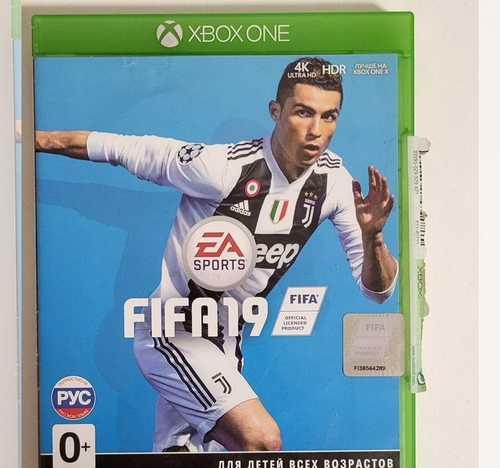 FIFA 19 диск (xbox one)