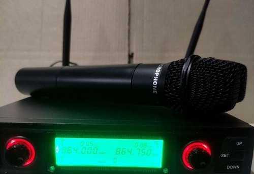 Радиомикрофон, с 2-мя микрофонами