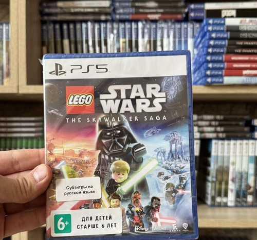 Lego star wars ps5 новый