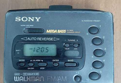 Аудиоплеер-Sony wm-fx45-на запчасти