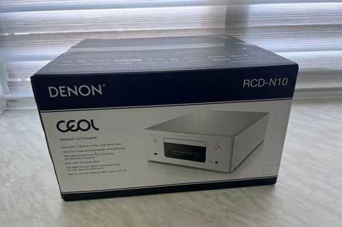 CD ресивер Denon RCD-N10 White