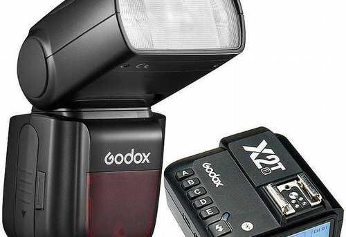 Вспышка накамерная Godox ThinkLite TT685IIF + X2T