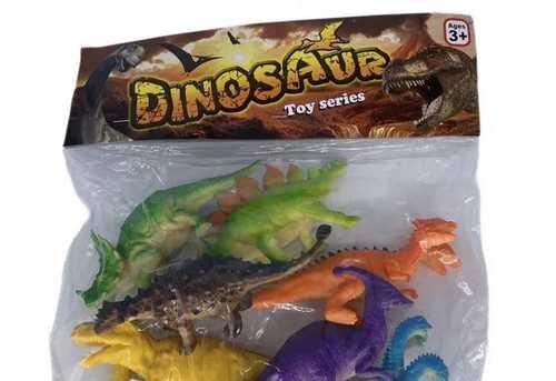 Игровой набор фигурки динозавров, 8 фигур