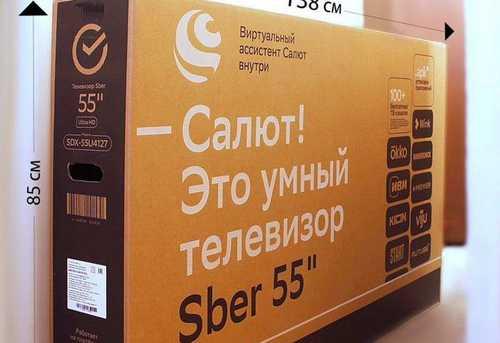 Смарт тв Sber 55" (WiFi, 4k)